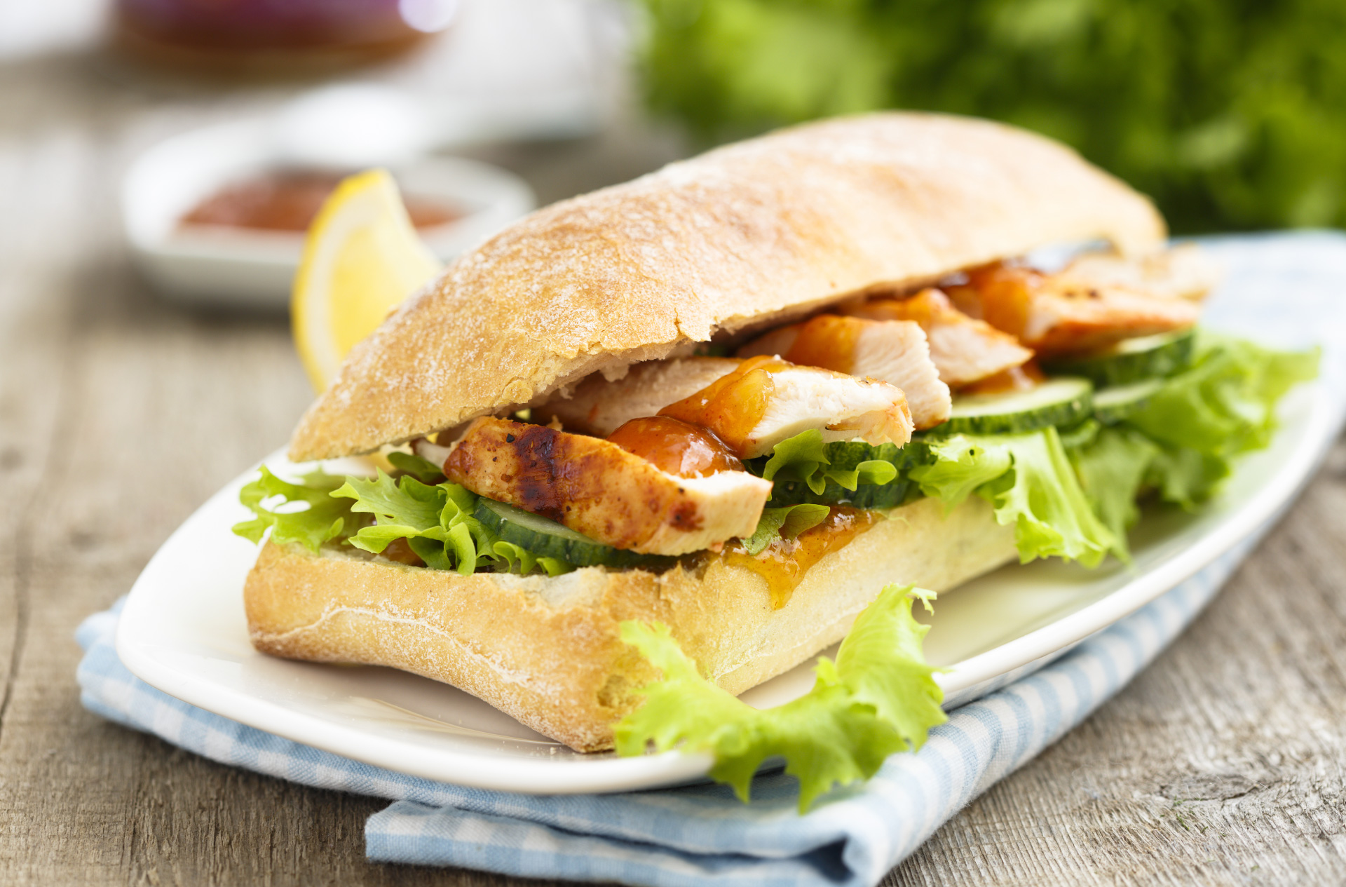 Sandwich de pollo - Girasol